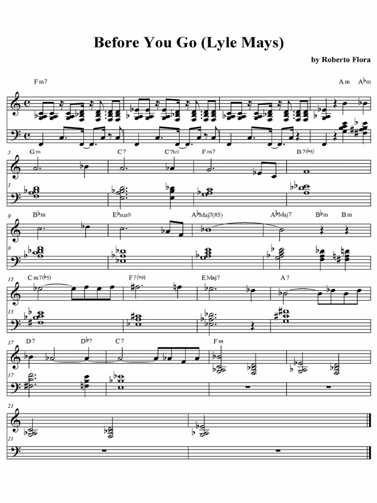 Before You Go PDF | PDF