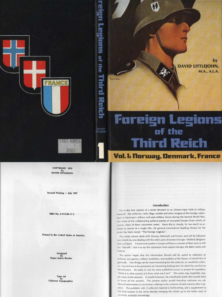 Foreign Legions of The Third Reich (Vol. 1) - David Littlejohn | PDF ...