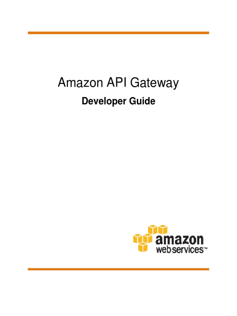 Amazon API Gateway | PDF | Application Programming Interface | Representational State Transfer