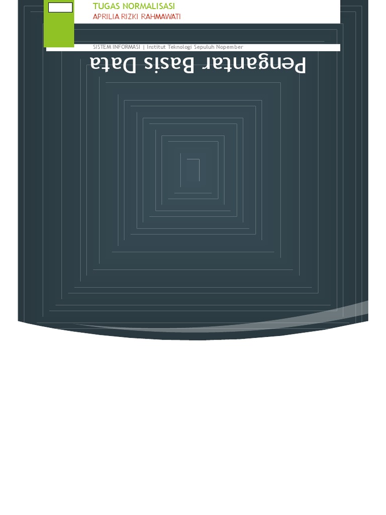 Tugas Normalisasi | PDF