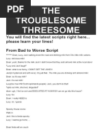 Twilight Script (Complete Transcription) : Hands.) | PDF