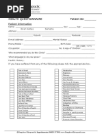 Physical Restraint Monitoring Form | PDF | Medicine | Health Care