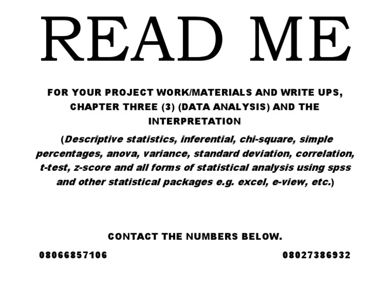 Data Analysis & Interpretation Guide | PDF