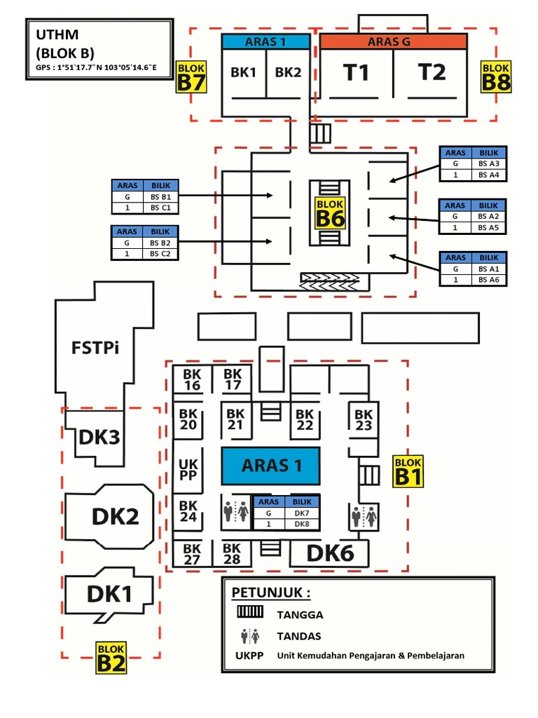 Uthm (Blok B) : G Bs A3 1 Bs A4 | PDF