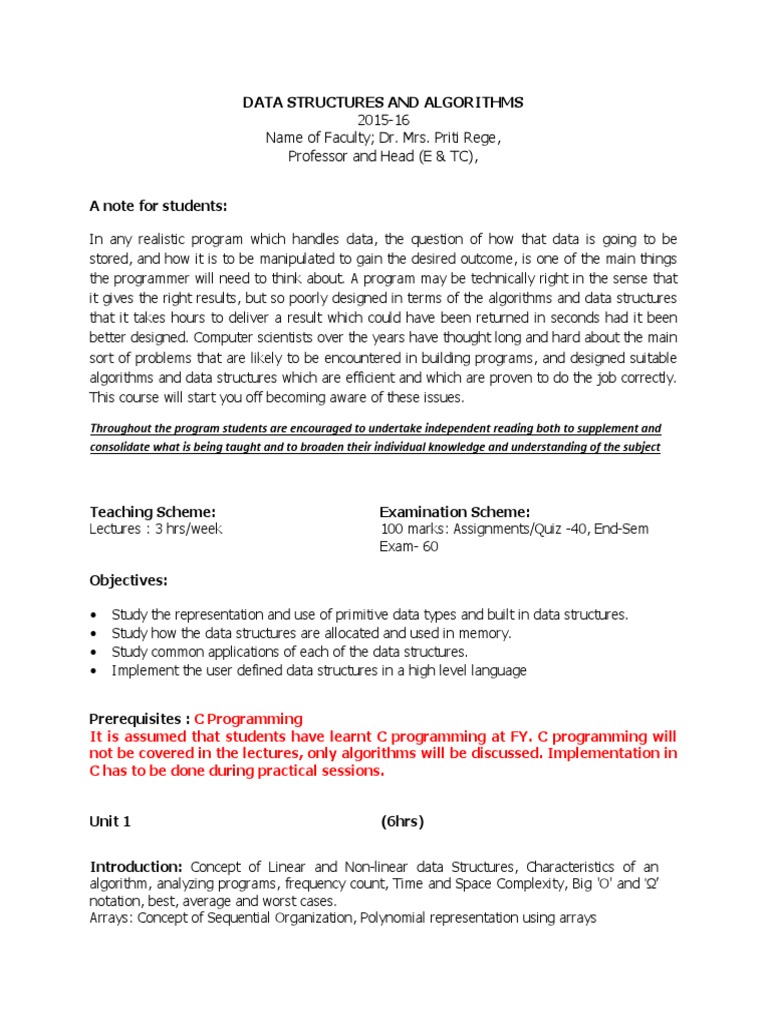 DSA: Learn Data Structures & Algorithms | PDF | Numerical Analysis ...