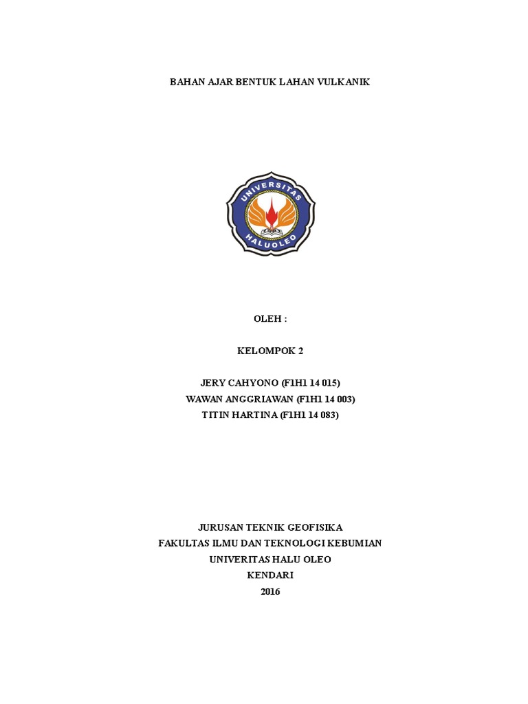 Jenis Tanah Vulkanis di Indonesia | PDF