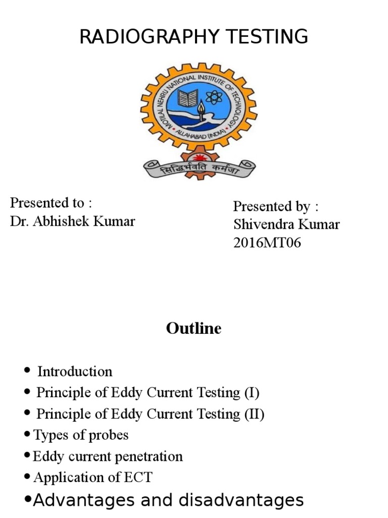 Radiography Test PPT MBM | PDF | Radiography | X Ray