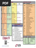 LTspice Commands and Shortcuts Guide | PDF | Spice | Electrical Engineering