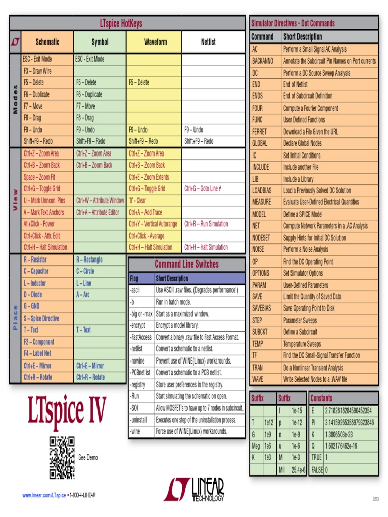 LTspice Guide | PDF | Spice | Electrical Engineering