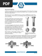 A325 and A490 Bolt Grip Length Chart | PDF | Screw | Materials