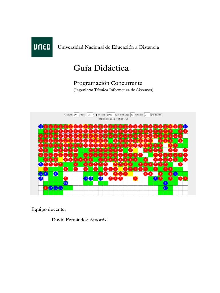 Guia Didactica Programacion Concurrente | Lenguaje de programación | Hilo (Computación)