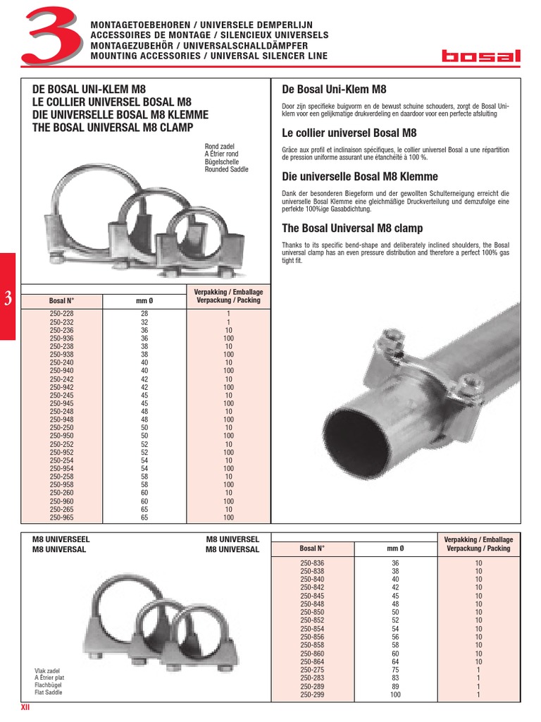 PC Bosal Universale | Download Free PDF | Nissan | Pipe (Fluid Conveyance)