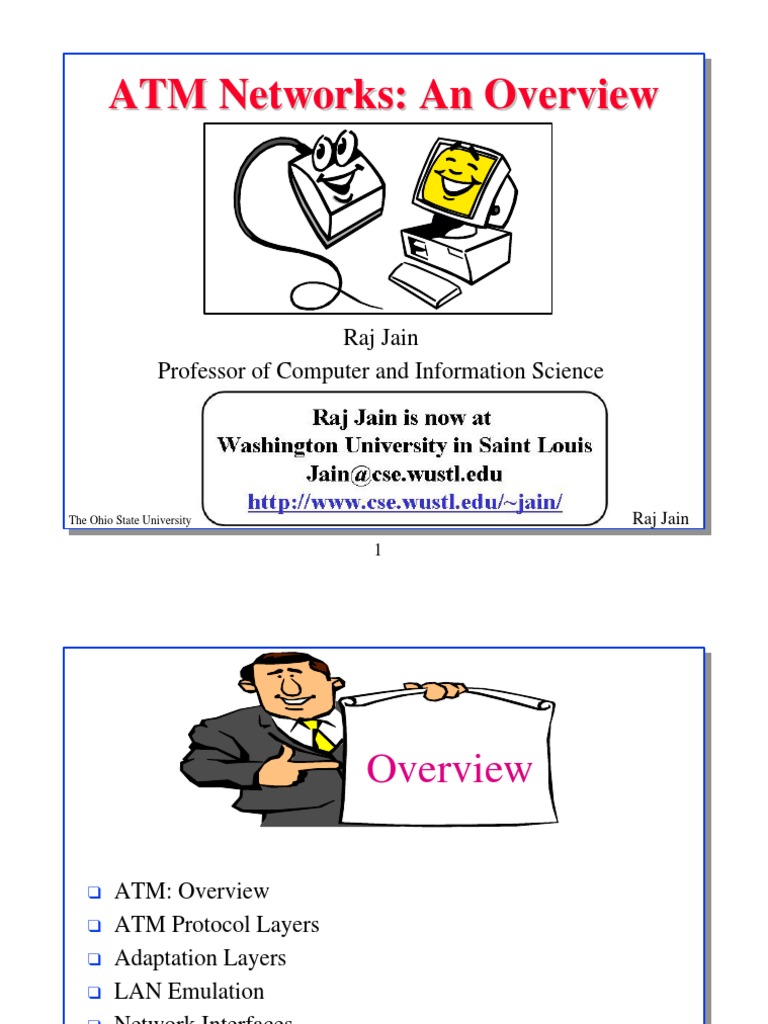 ATM Networks: An Overview of Protocols and Services | PDF | Asynchronous Transfer Mode | Network ...