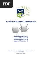 Network Documentation Template | PDF | Ip Address | Computer Network