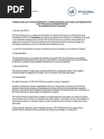 Consent Form Spanish New | PDF | Canadá | Biometría