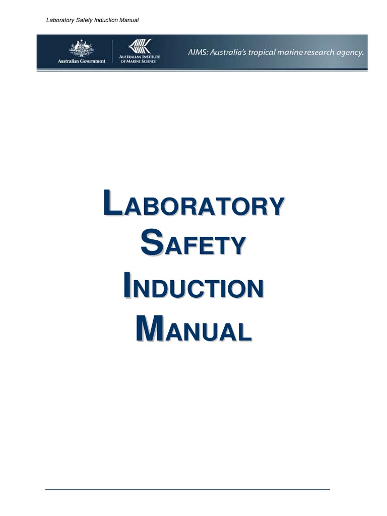 Lab Safety Induction Manual 2014 | PDF | Personal Protective Equipment ...