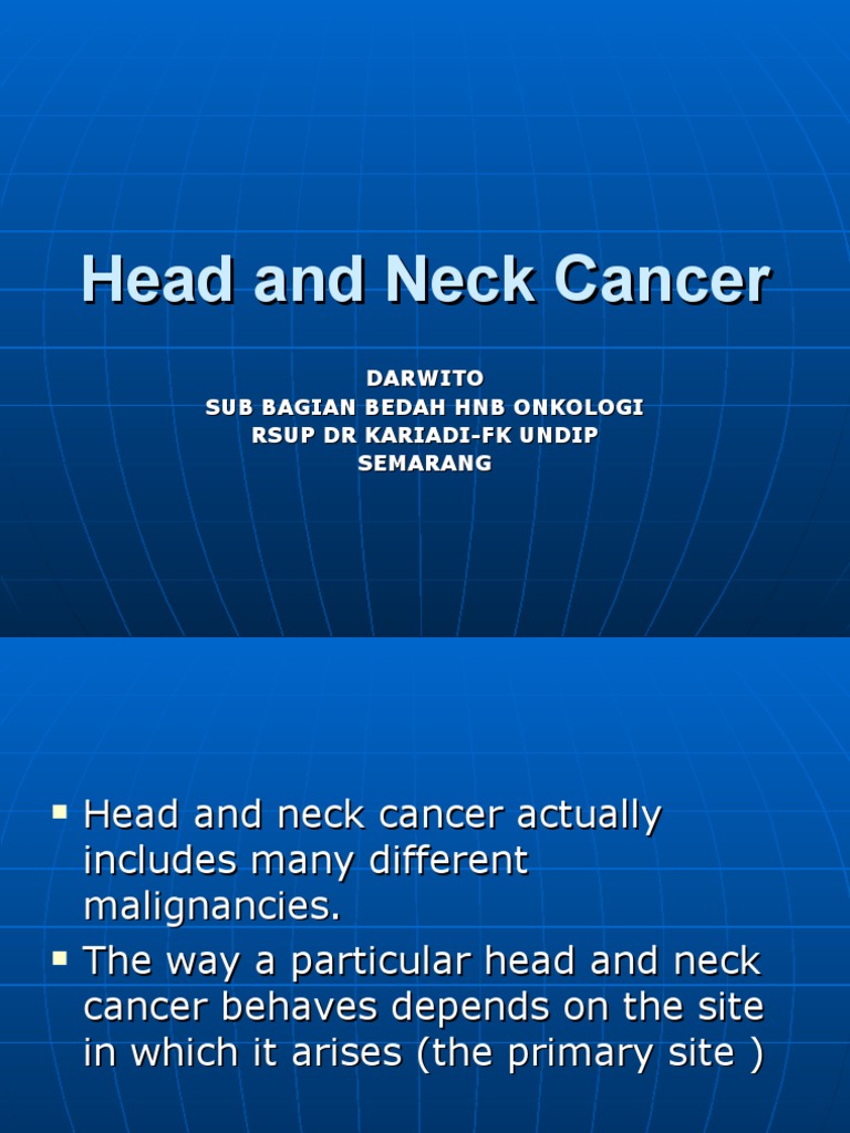 Head And Neck Cancer Pdf Head And Neck Cancer Radiation Therapy
