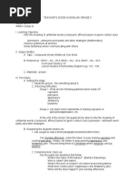 Grade 5 English Lesson Plan: Literary Texts | PDF | Lesson Plan | Cognition