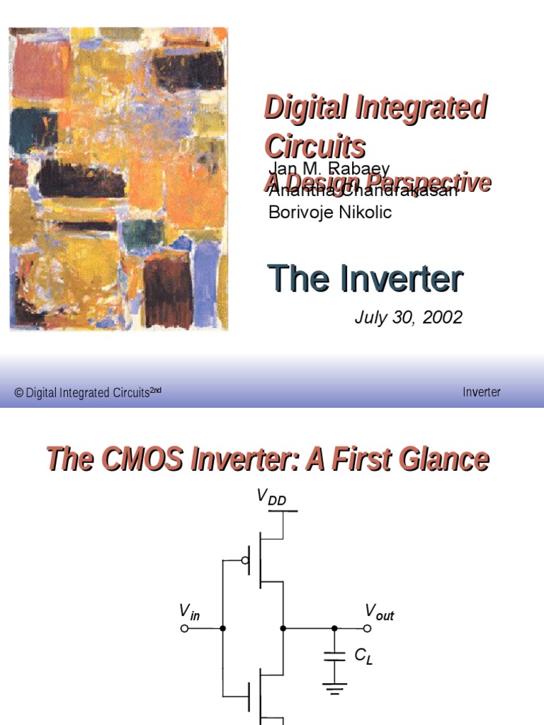 Rabaey Chapter5 | PDF | Cmos | Power Inverter
