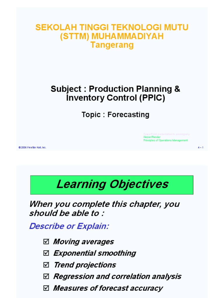 Forecasting 2015 | PDF | Linear Trend Estimation | Correlation And Dependence