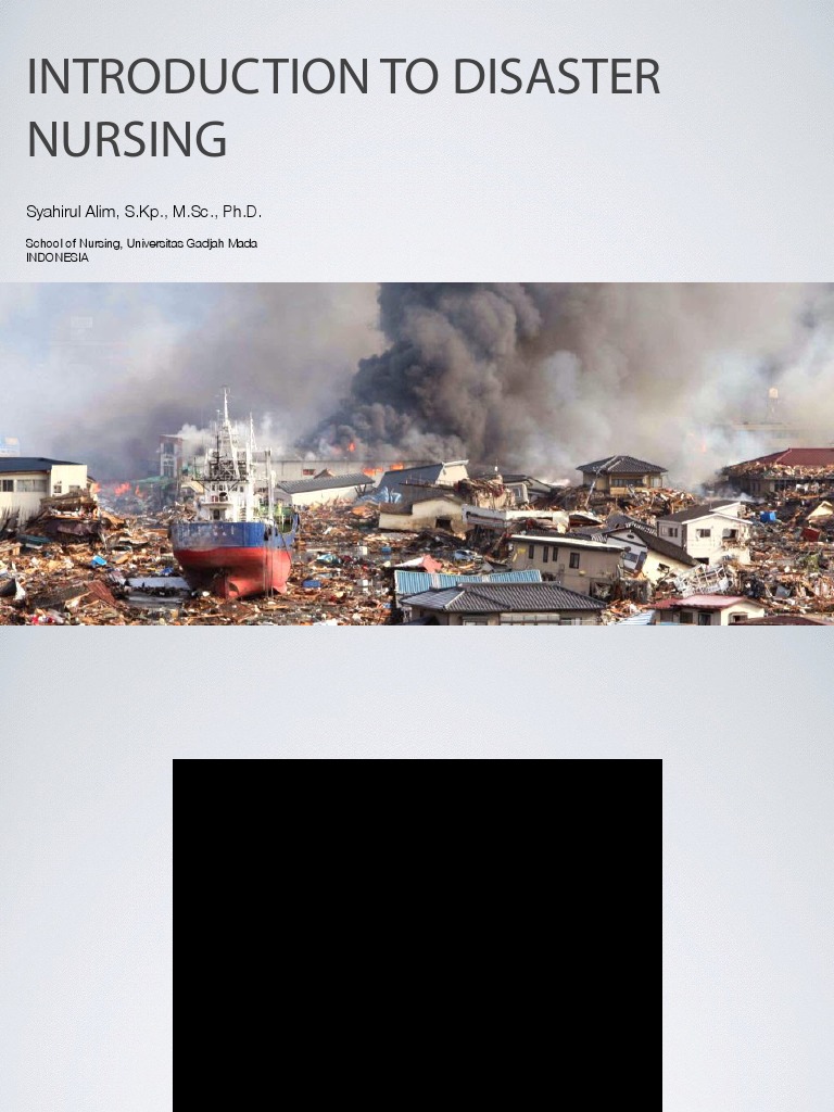 Introduction To Disaster Nursing | PDF