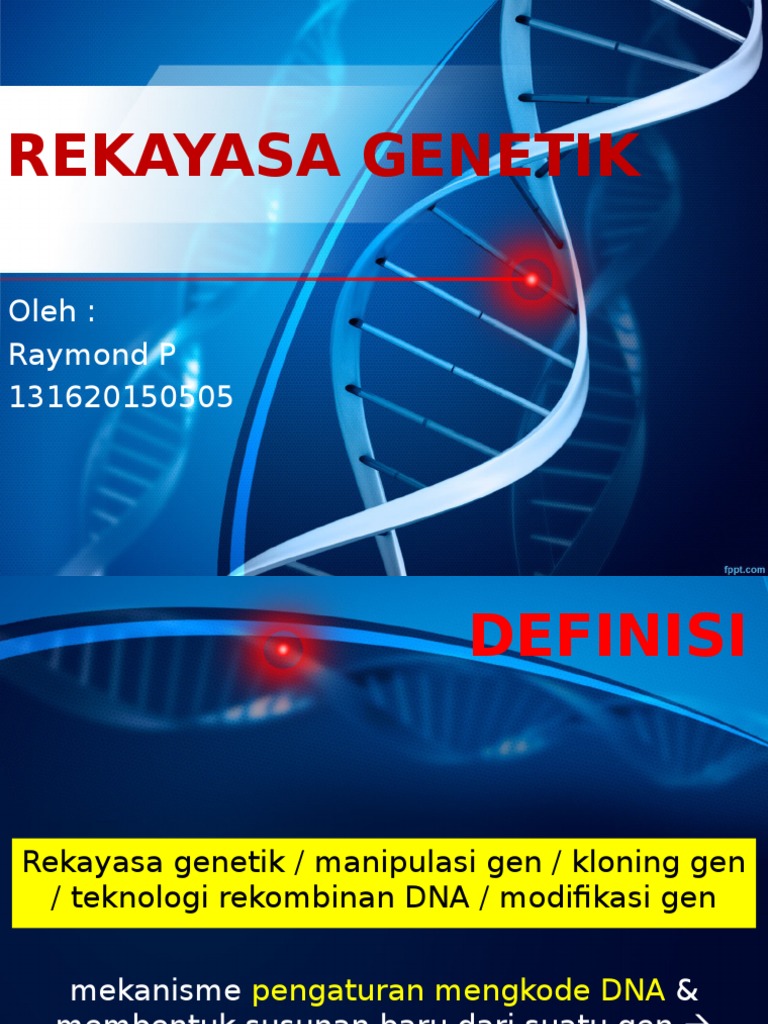 Panduan Rekayasa Genetik | PDF | Sains & Matematika