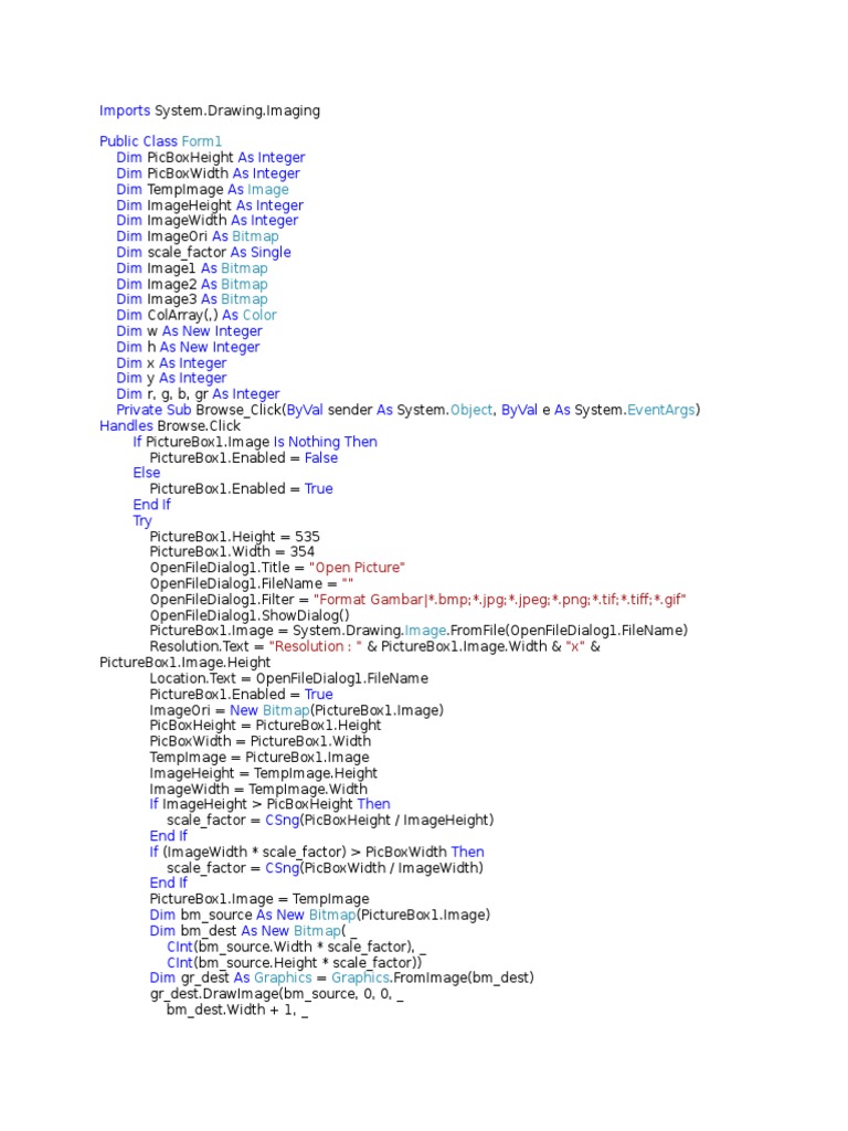 Form1 Image Bitmap Bitmap Bitmap Bitmap Color | PDF | Computer File ...