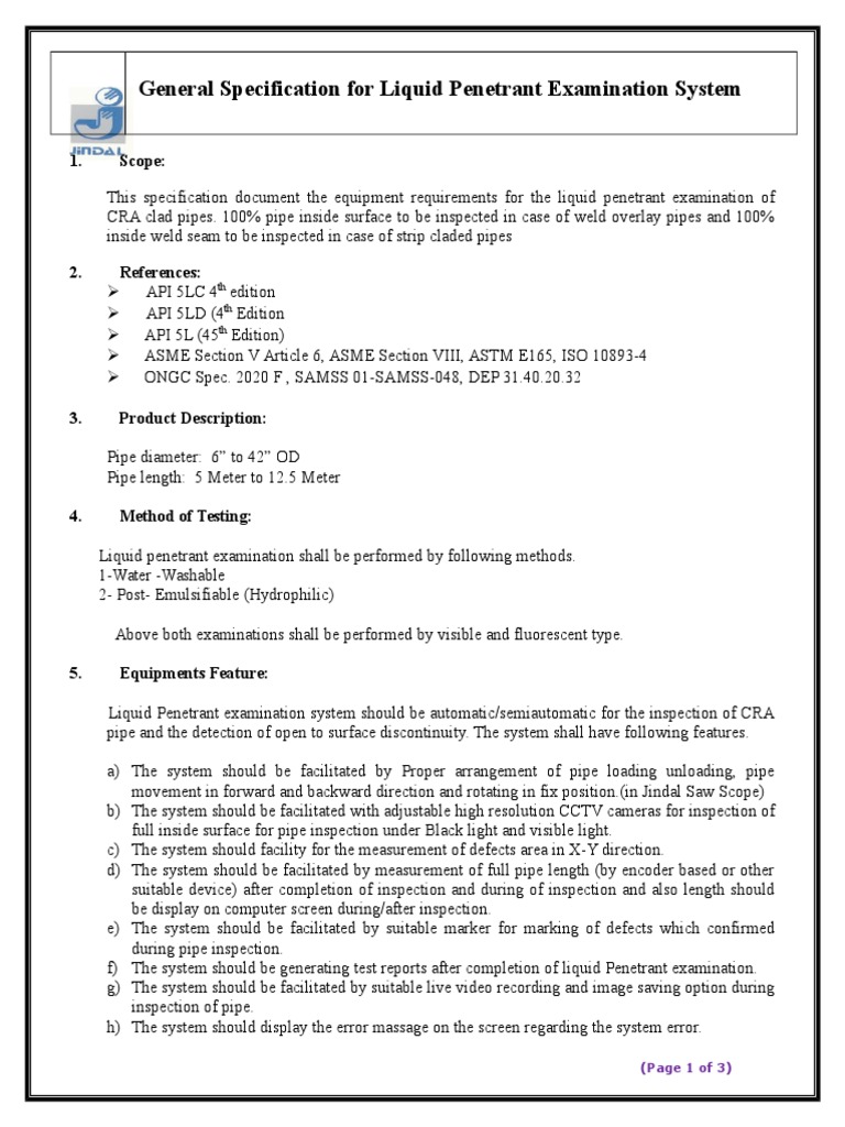 LPT System Requirement | PDF | Chemistry | Applied And ...