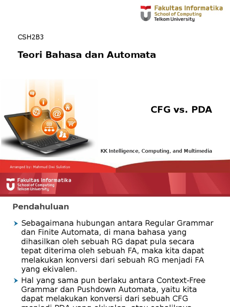 Tba-2016-11 CFG Vs Pda | PDF