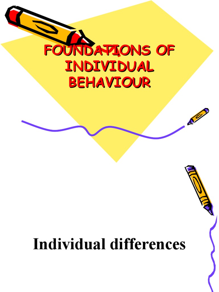(Ch2) Foundations of Individual Behaviour - ppt1 | PDF | Classical ...
