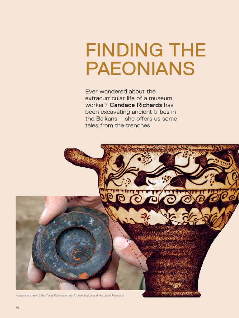 Finding The Paeonians - Candace Richards | PDF | Ancient Europe ...