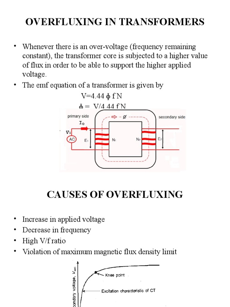 Overfluxing Protection in Transformers | PDF