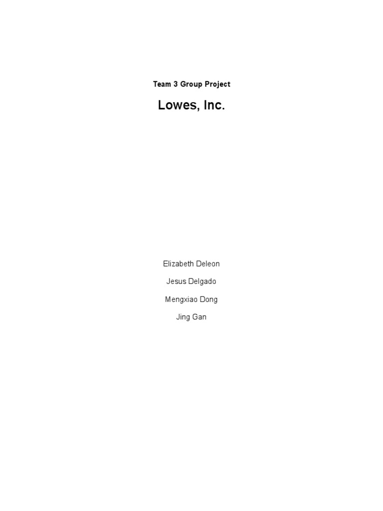 Team 3 Group Project Final | PDF | Audit | Accounts Payable