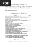 Memory Impairment Screen (MIS) : Datos Normativos y Psicométricos | PDF ...