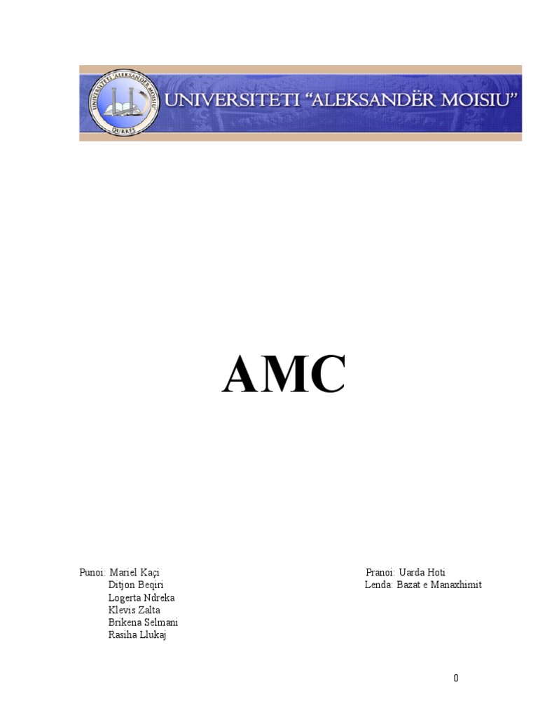Amc | PDF
