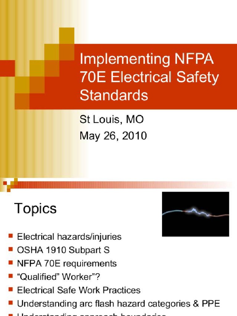 Electrical Safety Training | PDF | Explosion | Personal Protective ...