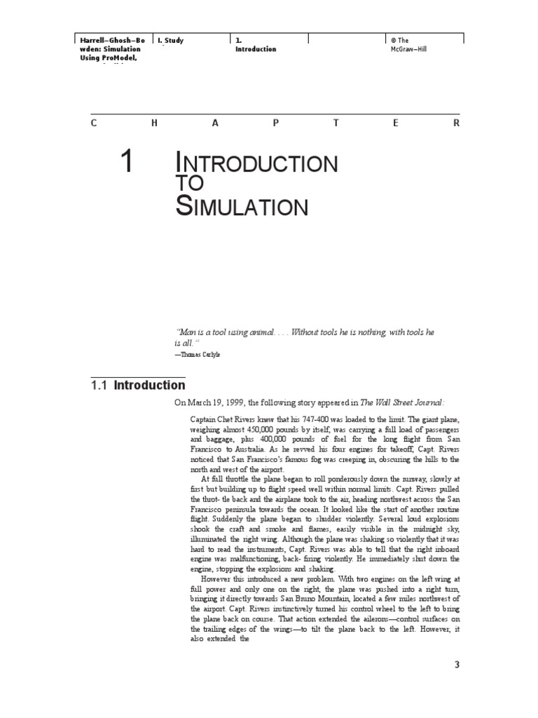 Simulation Using Promodel | PDF | Computer Simulation | Simulation