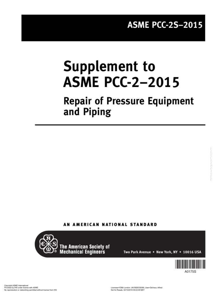 Asme PCC-2S | PDF