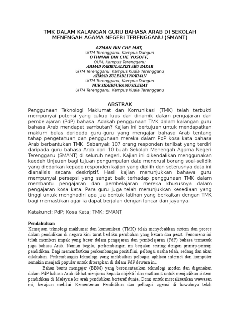 Azman Bin Che Mat | PDF