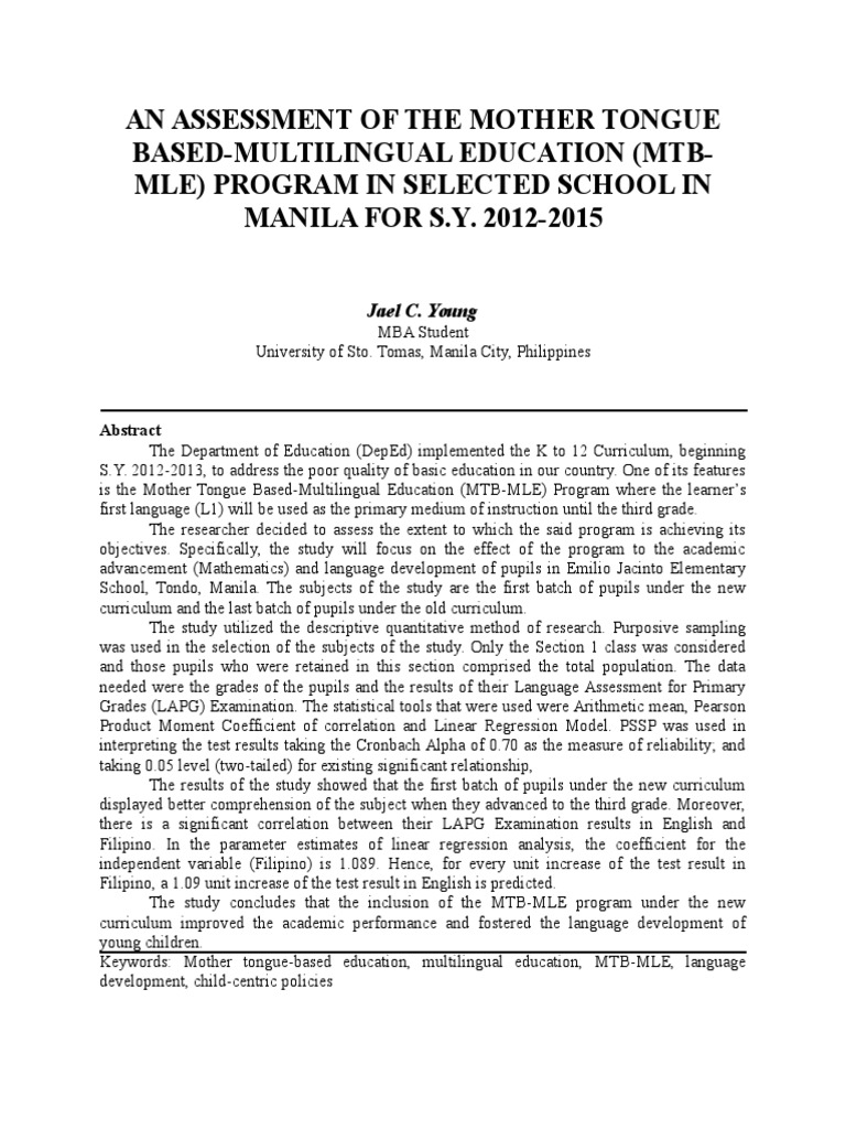 Thesis Final | PDF | Cognition | Cognitive Science