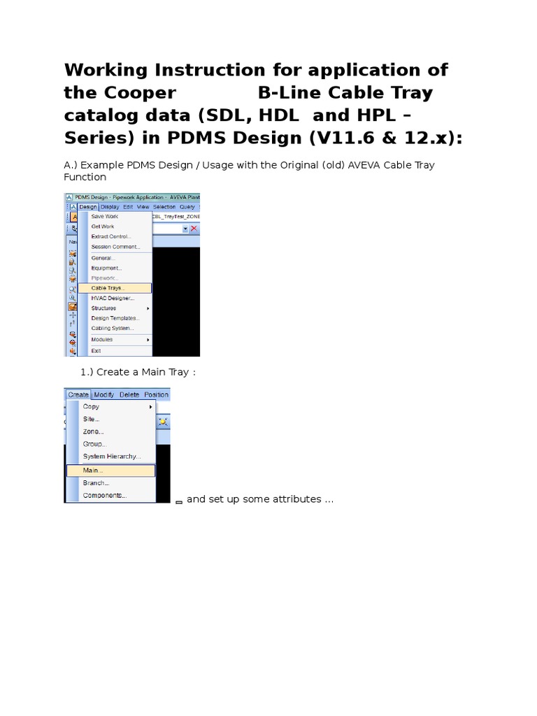 PDMS Design Usage-Of-Catalog Data 116&12x 20130724 | PDF | Computing | Areas Of Computer Science