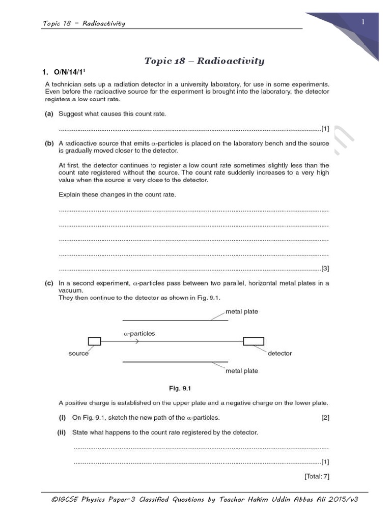 14 Radioactivity | PDF | Physics | Physical Sciences