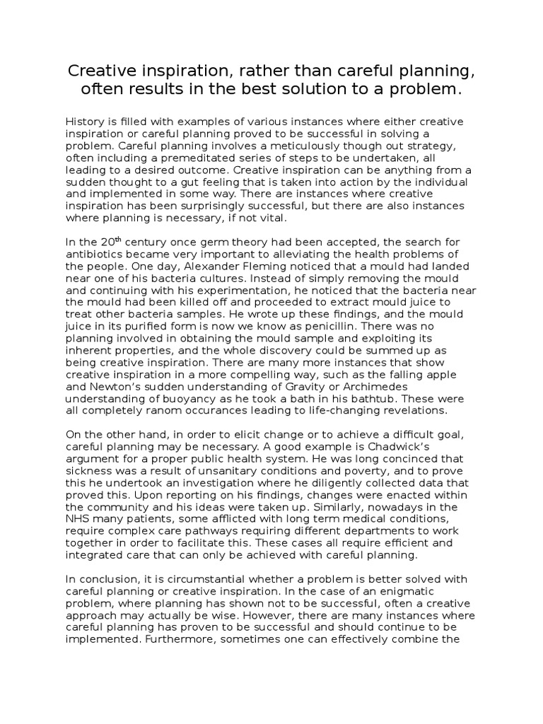 Essay Practice GAMSAT | PDF