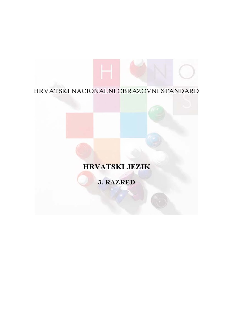 NPIP Hrvatski Jezik 3 Razred 1 PDF | PDF