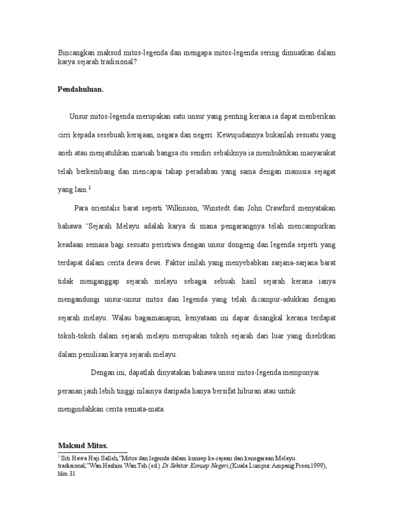 Teori Mitos & Lagenda | PDF | Fiksi Umum