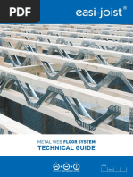 Metsec Joists | PDF | Truss | Roof