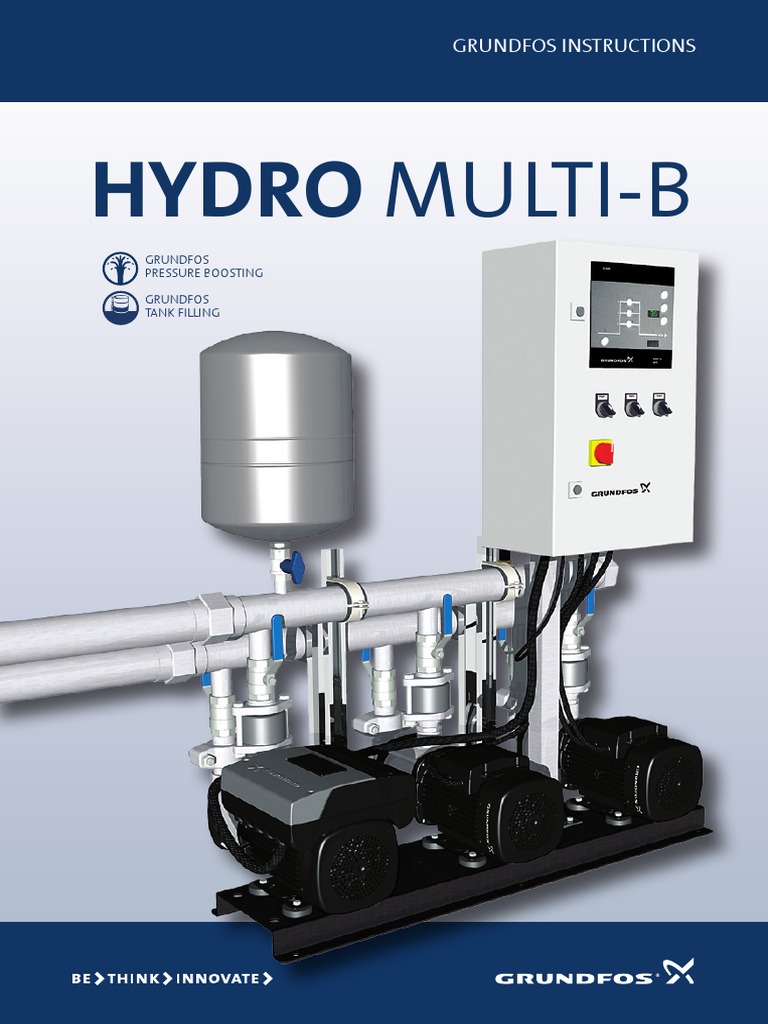 Hydro Multi-B: Grundfos Instructions | PDF