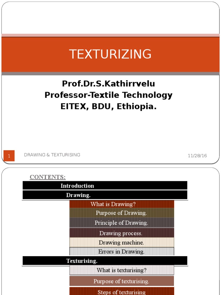Texturizing | PDF | Yarn | Knitting