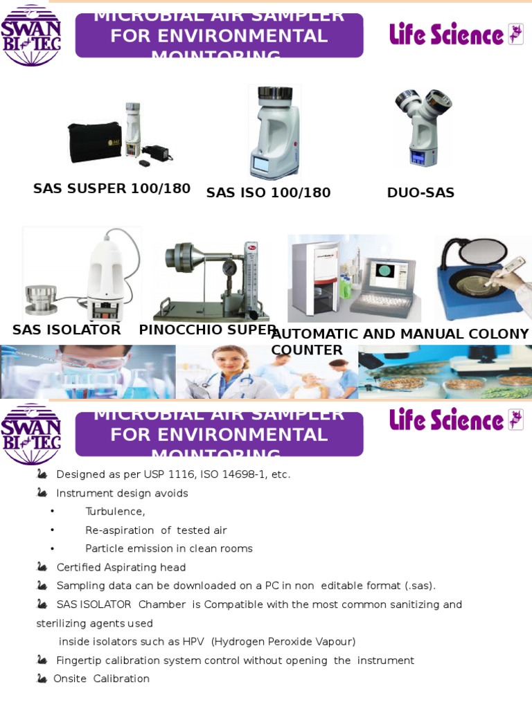 Microbial Air Sampler Overview | PDF | Computing And Information ...