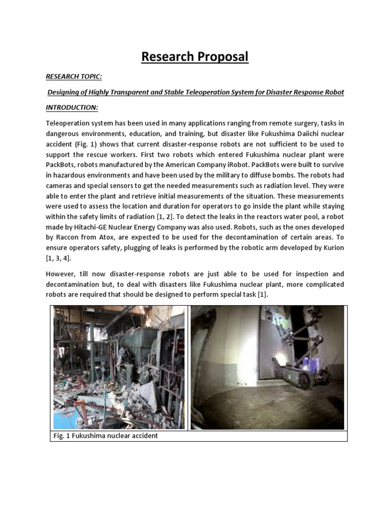 Research Proposal Robotics Nabeel | PDF | Cybernetics | Cognitive Science